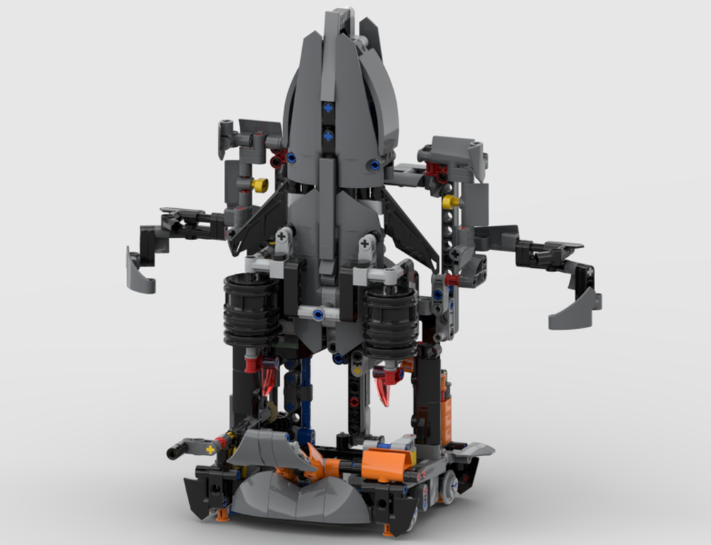 LEGO MOC 42173 Rocket Launch by K.r.t.f | Rebrickable - Build with LEGO