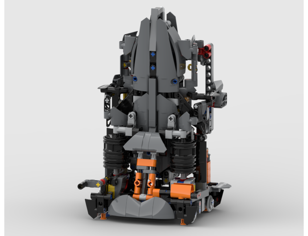 LEGO MOC 42173 Rocket Launch by K.r.t.f | Rebrickable - Build with LEGO