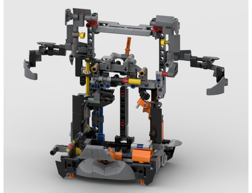 LEGO MOC 42173 Rocket Launch by K.r.t.f | Rebrickable - Build with LEGO