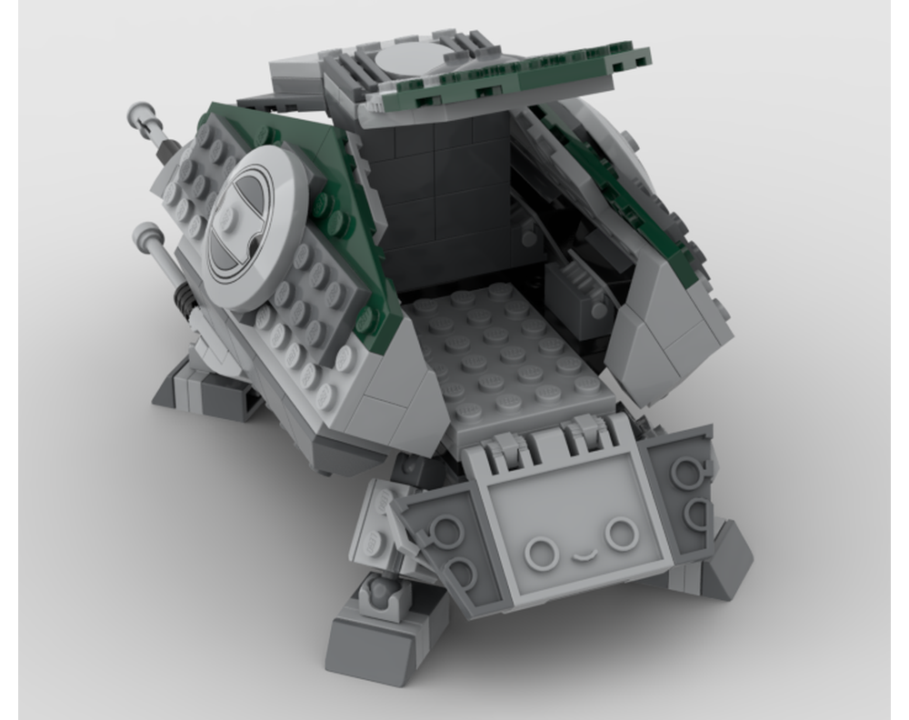 LEGO MOC AT-TB (All-Terrain Tactical Bastion) by BearHeartBricks ...