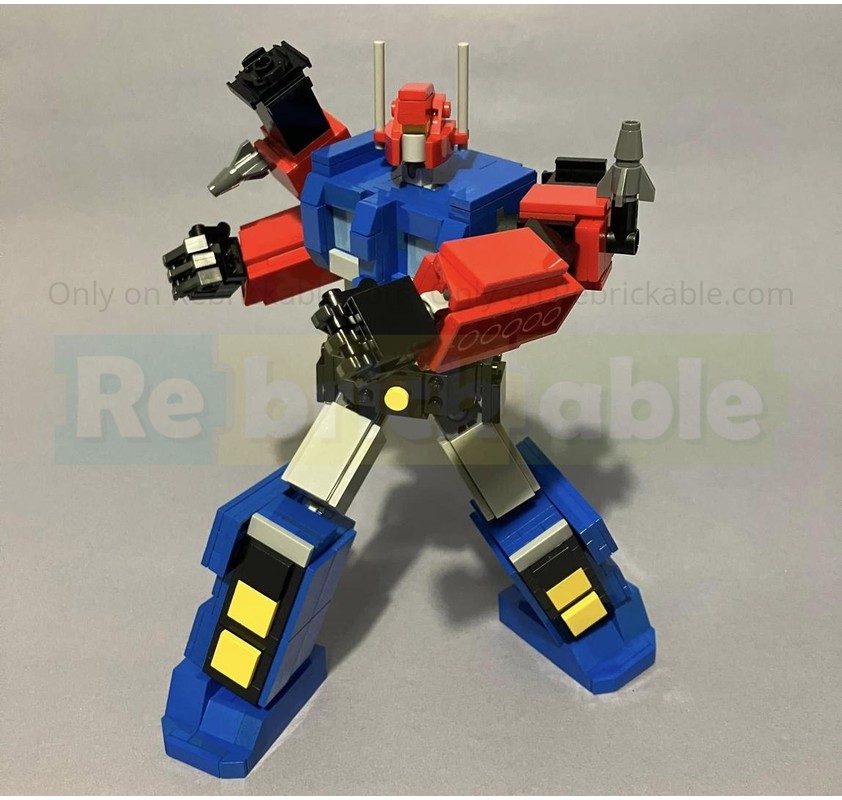 LEGO MOC TF-017 Transfomers Delta Magnus by TheLegoGuy31 | Rebrickable ...