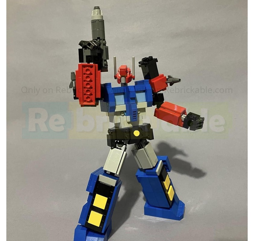 LEGO MOC TF-017 Transfomers Delta Magnus by TheLegoGuy31 | Rebrickable ...