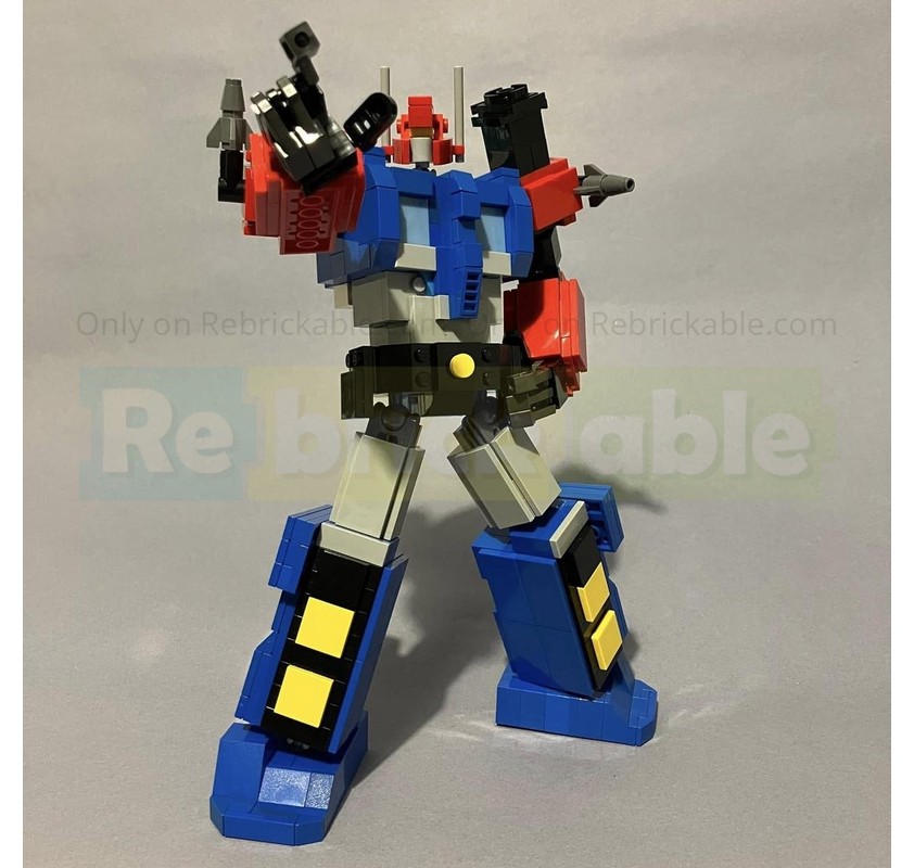 LEGO MOC TF-017 Transfomers Delta Magnus by TheLegoGuy31 | Rebrickable ...