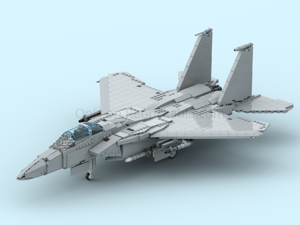 LEGO MOC-248501 F-15A Eagle by BespokeLegoDesigns | Rebrickable - Build ...
