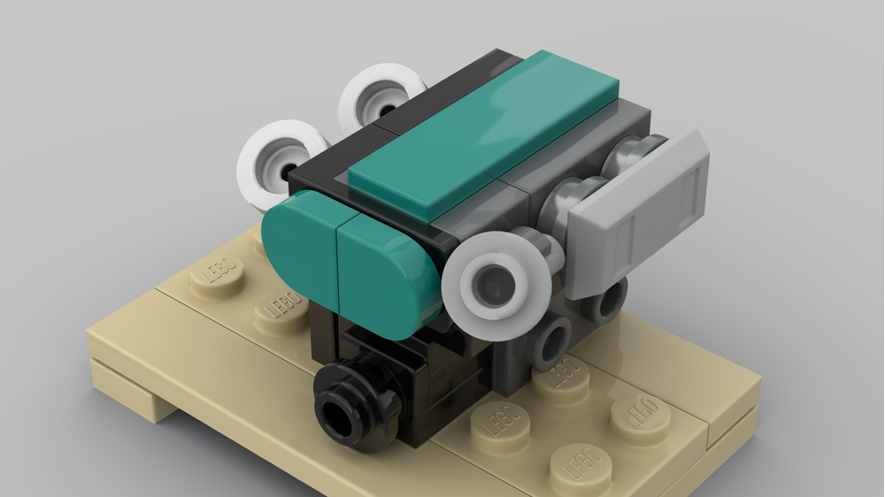 LEGO MOC 2JZ-GTE Engine by HEA21 | Rebrickable - Build with LEGO