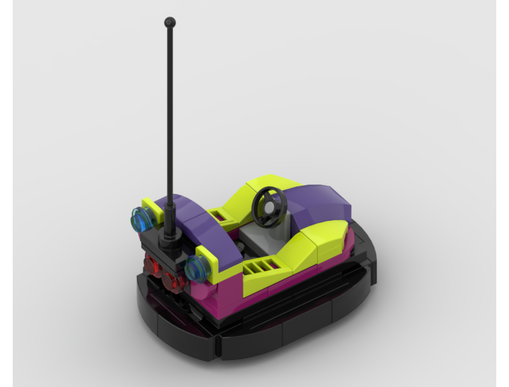 LEGO MOC Bumper Car Model B by SeventySix | Rebrickable - Build with LEGO
