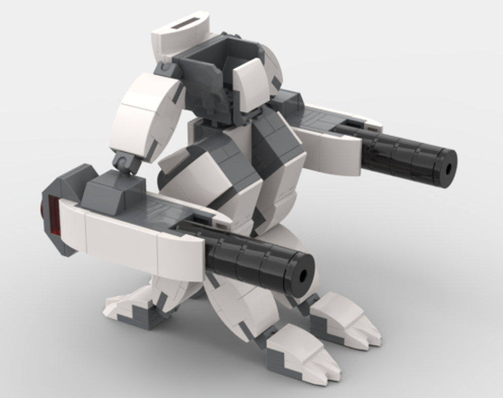 LEGO MOC Centaur Mech Suit 3 by Merennulli | Rebrickable - Build with LEGO