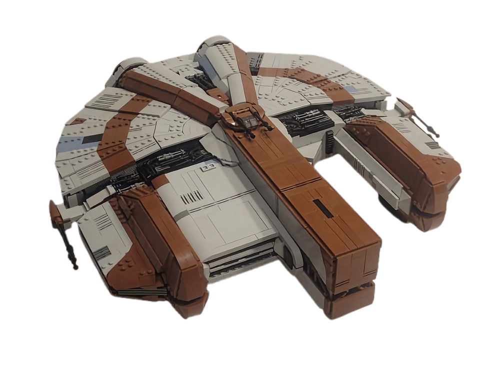 LEGO MOC-248530 Ebon Hawk Dynamic-class freighter KOTOR (Minifig Scale ...