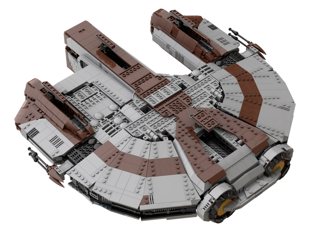 LEGO MOC-248530 Ebon Hawk Dynamic-class freighter KOTOR (Minifig Scale ...