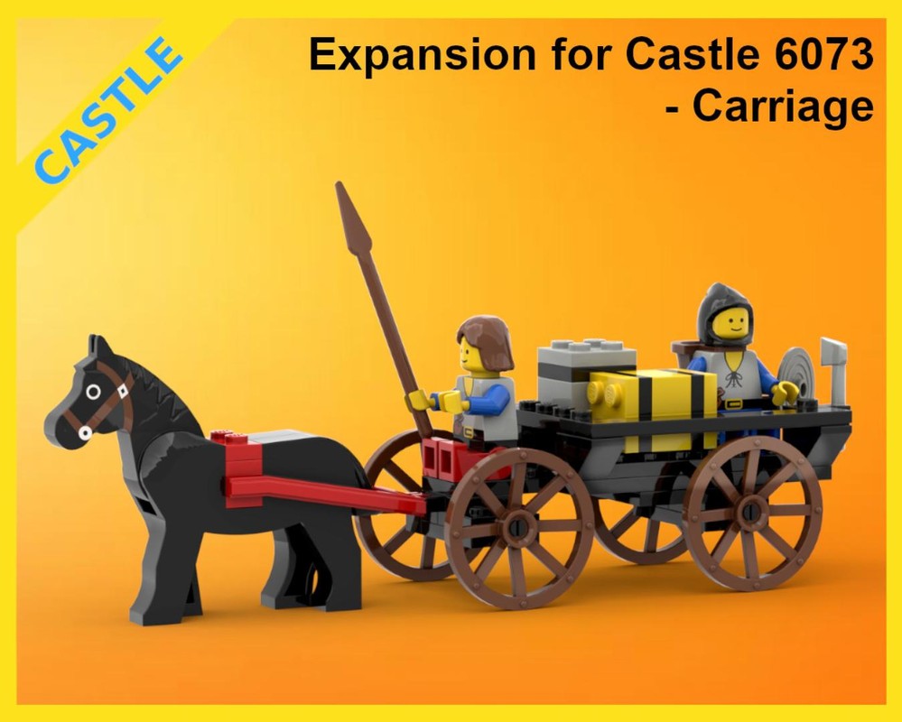 LEGO MOC-248553 Classic Castle Expansion - 6073 - Carriage by ClaCaDude ...