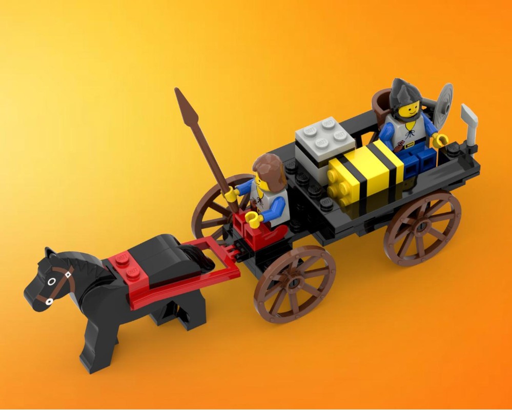LEGO MOC Classic Castle Expansion - 6073 - Carriage by ClaCaDude ...