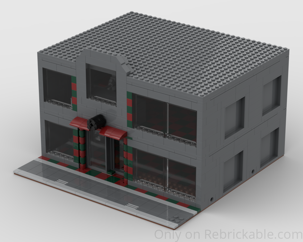 LEGO MOC Modular Store by City MOCs | Rebrickable - Build with LEGO