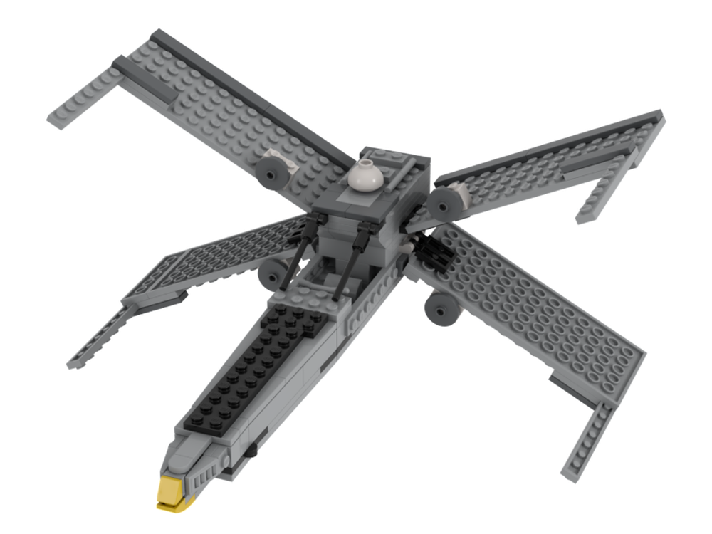 LEGO MOC 10312 X Wing by faint_range14 | Rebrickable - Build with LEGO