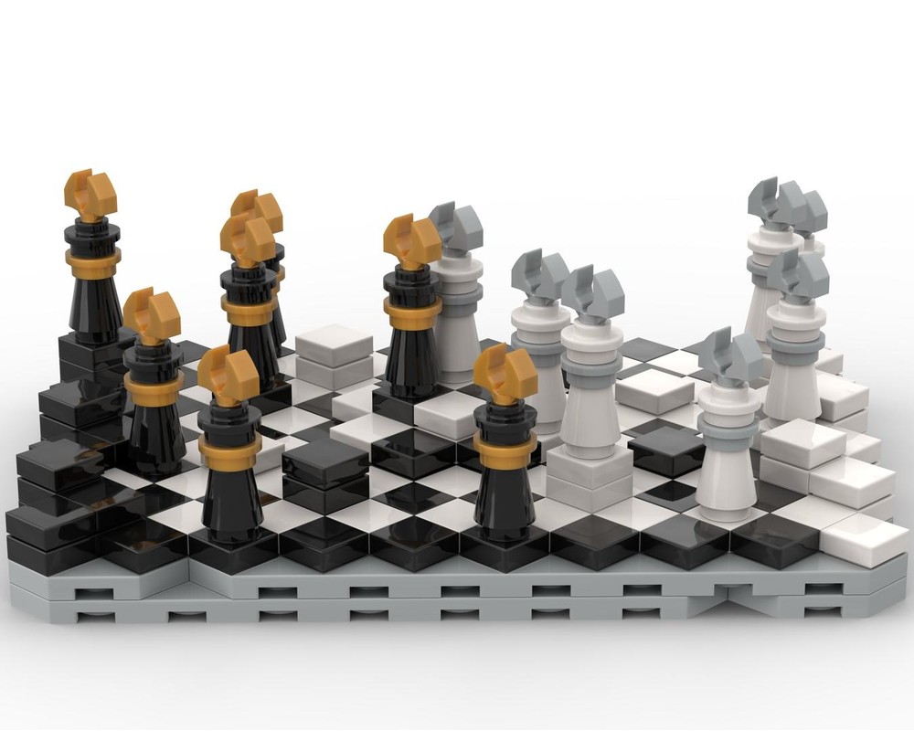 LEGO MOC-248592 Kingdom Hearts Chess and Keyblade by SevenDeadlyBricks ...