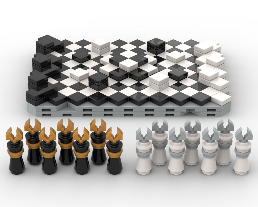 LEGO MOC-248592 Kingdom Hearts Chess and Keyblade by SevenDeadlyBricks ...