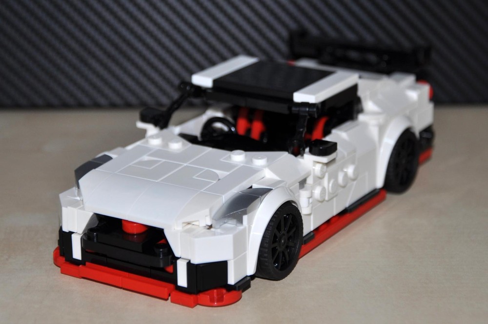 LEGO MOC-248593 Nissan GT-R Nismo by SILLERT09 | Rebrickable - Build ...