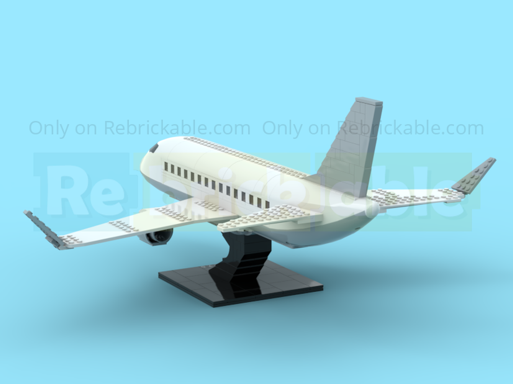 LEGO MOC Embraer E175 (Large Display Model) by Planeproduction ...