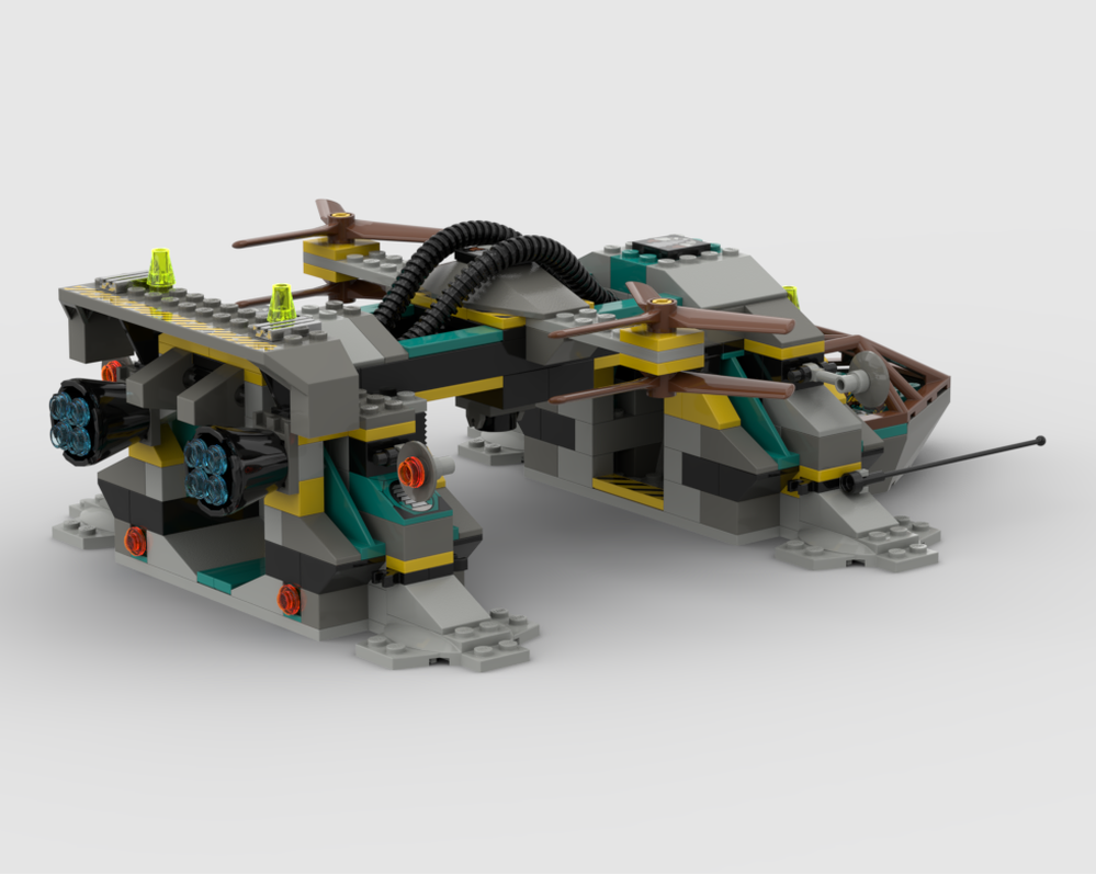 LEGO MOC Rock Raiders Tunnel Transport Modification by Schogetto ...