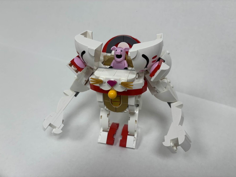 LEGO MOC-248634 Lucky Cat Mech Suit by eric_nunya | Rebrickable - Build ...