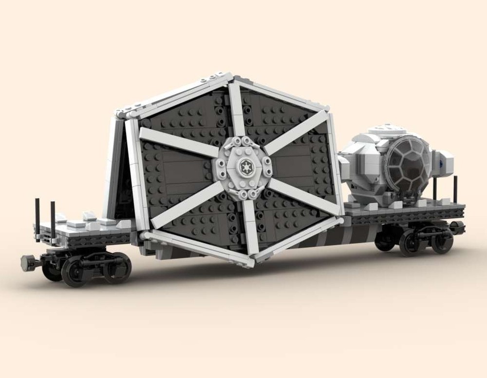 LEGO MOC-248638 Imperial Tie Modular Spine Car by RedBrickCaboose ...