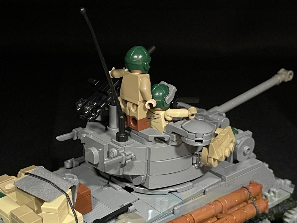 LEGO MOC-248644 M4A3E8 Sherman "Fury" by lukemocs | Rebrickable - Build ...
