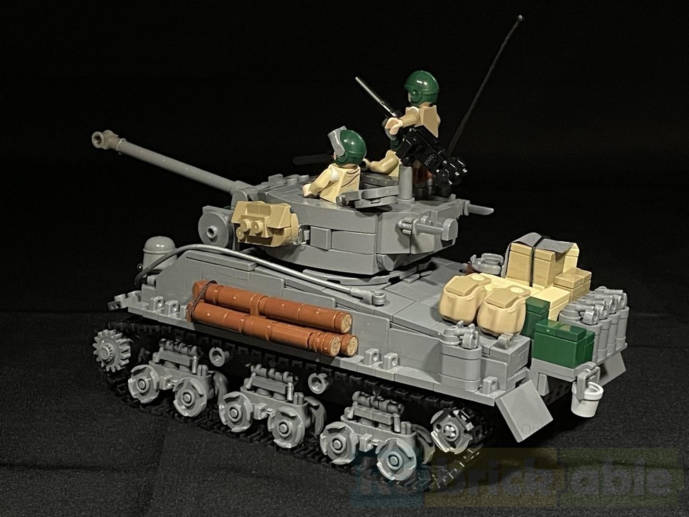 LEGO MOC-248644 M4A3E8 Sherman "Fury" by lukemocs | Rebrickable - Build ...