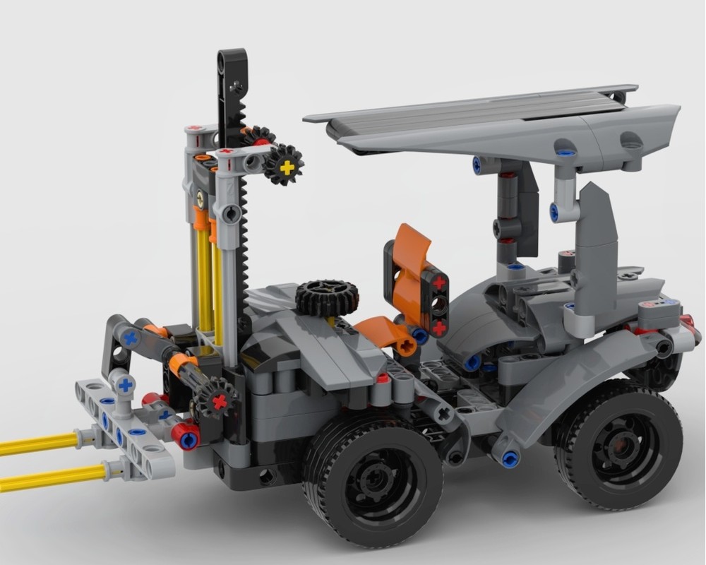 LEGO MOC Forklift - Alternate bulid for Lego Technic Koenigsegg Jesko ...