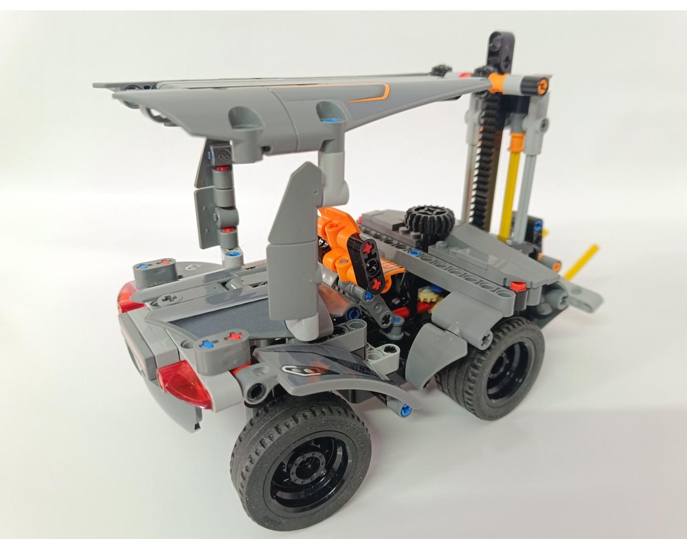 LEGO MOC Forklift - Alternate bulid for Lego Technic Koenigsegg Jesko ...