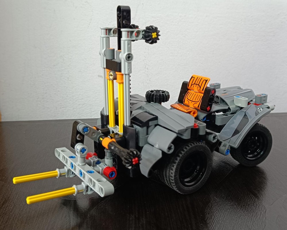 LEGO MOC Forklift - Alternate bulid for Lego Technic Koenigsegg Jesko ...