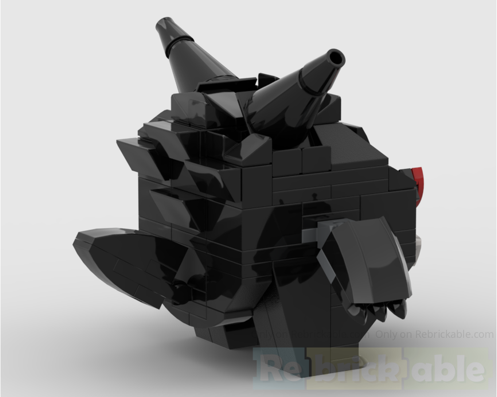 LEGO MOC Black Gengar by benny1228 | Rebrickable - Build with LEGO