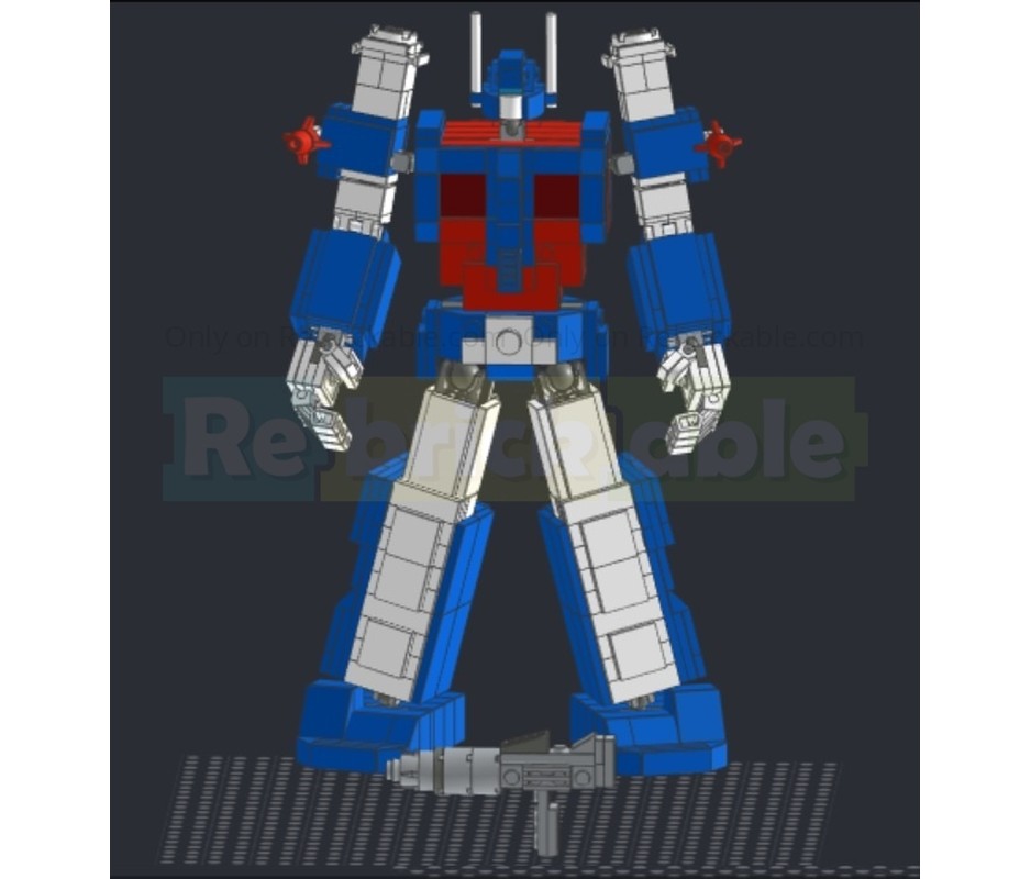 LEGO MOC TF-018 Transformers Ultra Magnus by TheLegoGuy31 | Rebrickable ...
