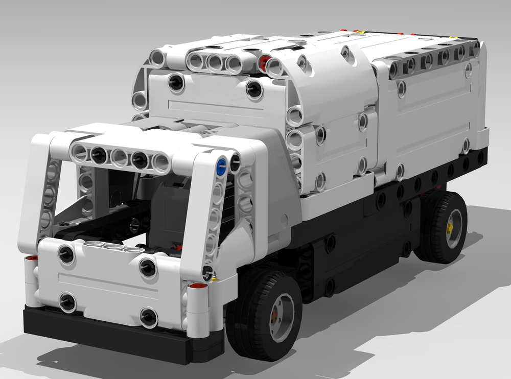 LEGO MOC-248707 Mack Garbage Truck by twooosim | Rebrickable - Build ...
