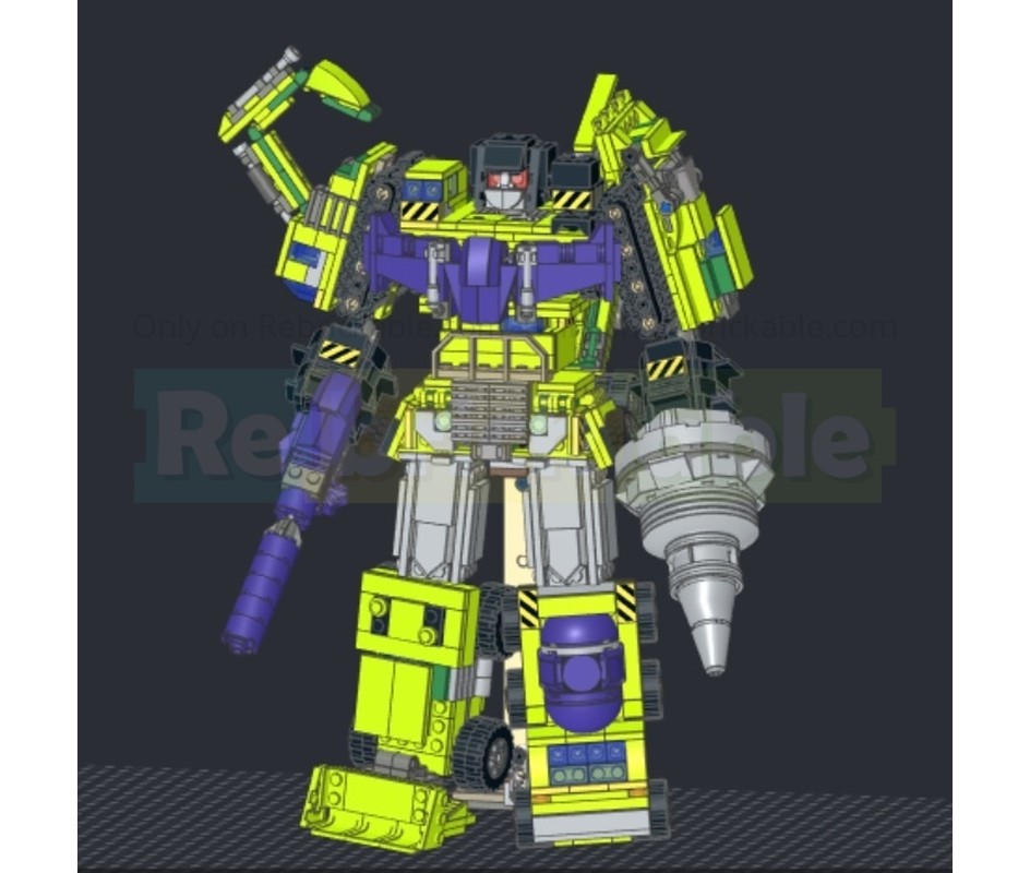 LEGO MOC-248743 TF-006A Transformers Devastator (G1 color) by ...