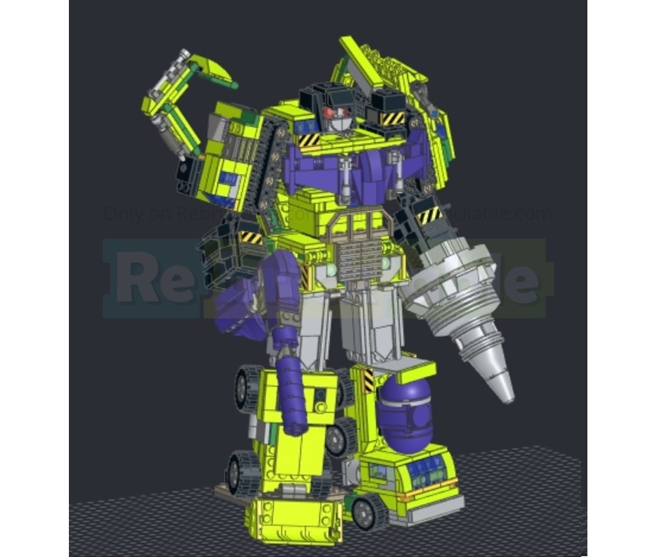 LEGO MOC-248743 TF-006A Transformers Devastator (G1 color) by ...