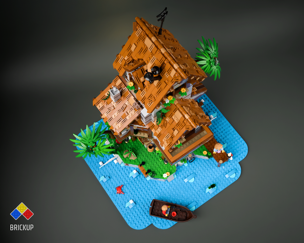 LEGO MOC-248751 THE ISLAND by __BRICKUP__ | Rebrickable - Build with LEGO