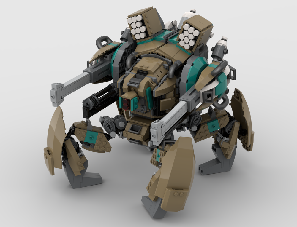 LEGO MOC-248759 Heavy tetrapod sniper mec by holydiver451 | Rebrickable ...