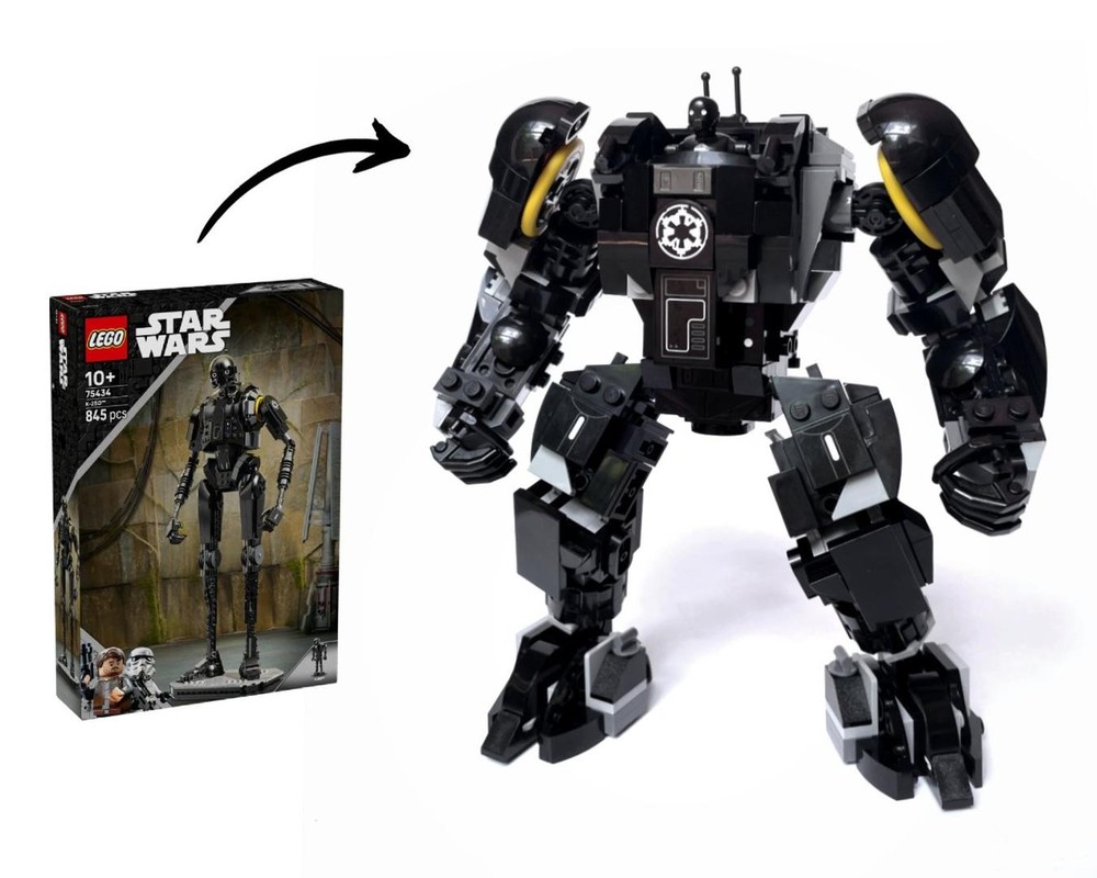 LEGO MOC K2SO Mech/Rebelbuster Armor - 75434 Alt Build by WillsBuilds ...