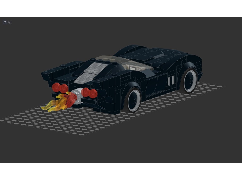 LEGO MOC Batmobile - Stingray by lonewolve87 | Rebrickable - Build with ...