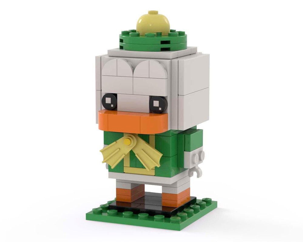 LEGO MOC Oregon Duck Brickhead by Timmy_Bricks | Rebrickable - Build ...