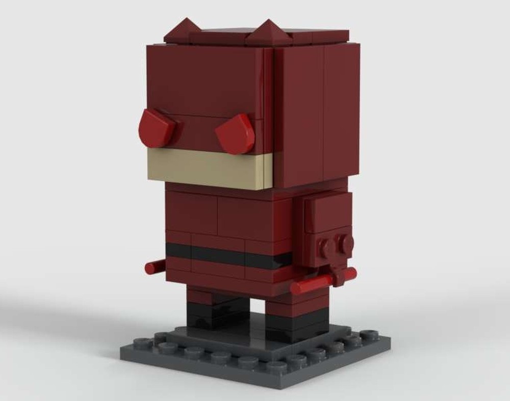 LEGO MOC-248795 Daredevil - Devil of Hell's Kitchen BrickHeadz by ...