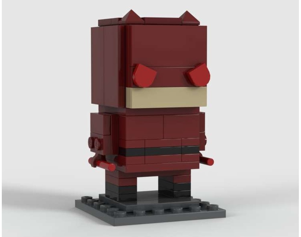 LEGO MOC-248795 Daredevil - Devil of Hell's Kitchen BrickHeadz by ...