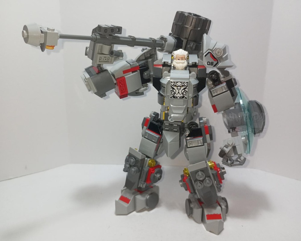 LEGO MOC-248806 Reinhardt Armor Upgrade by Vintend0 | Rebrickable ...
