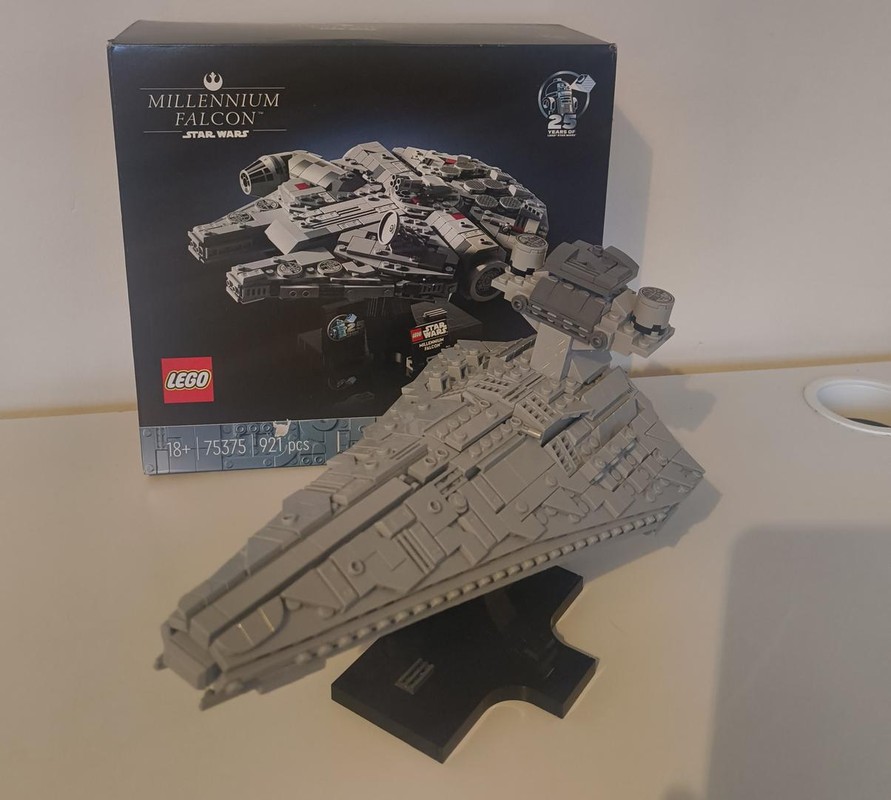 LEGO MOC-248813 StarDestroyer Alt Build 75375 by BeefPurple ...