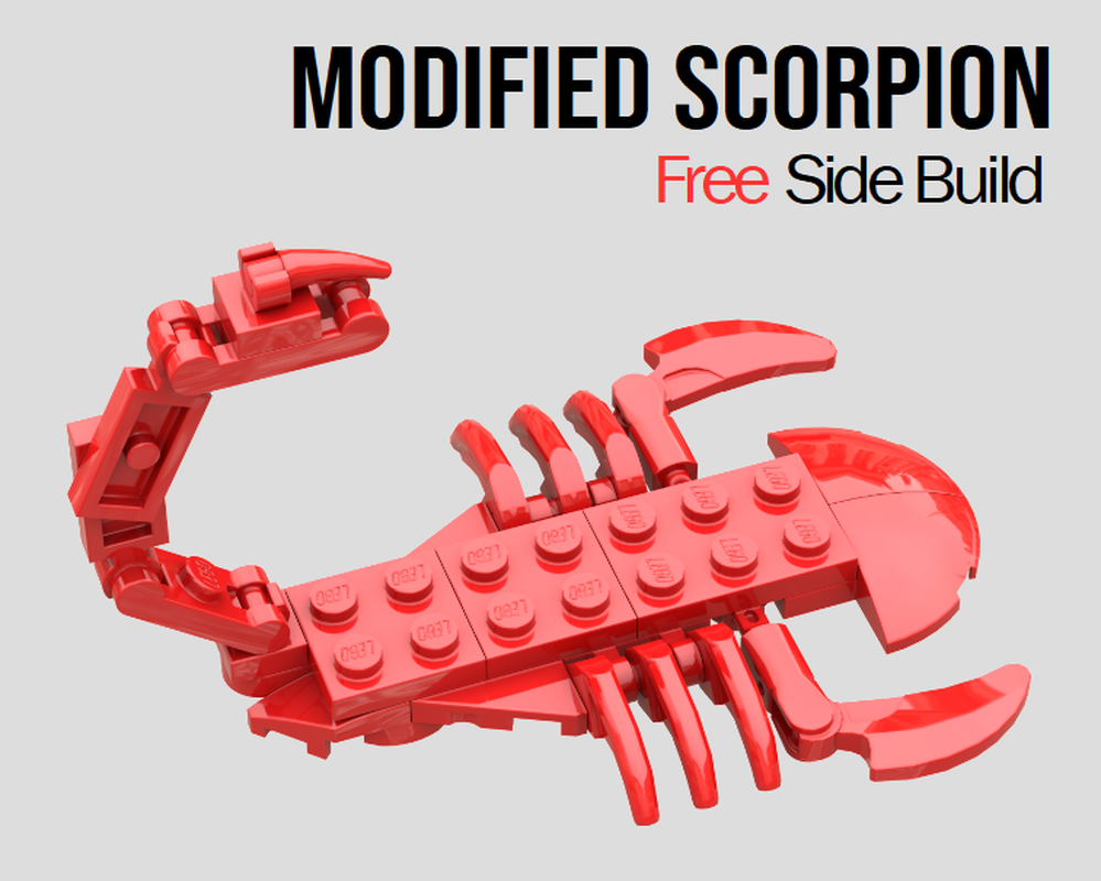 LEGO MOC Modified Scorpion by 8PX | Rebrickable - Build with LEGO