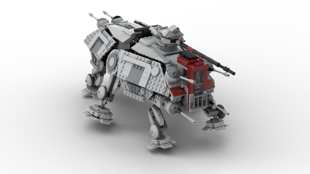 LEGO MOC-248842 AT-TE: Extended Chassis & Rear Elevator by sarpwarband ...