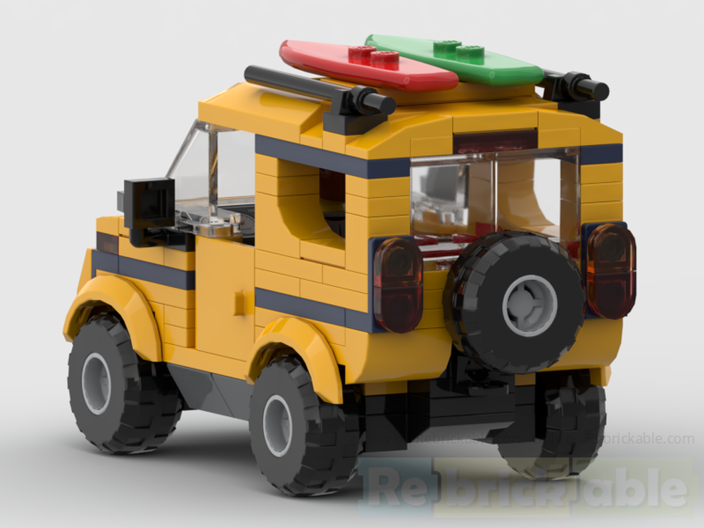 LEGO MOC Beach Cruiser by kotska261 | Rebrickable - Build with LEGO