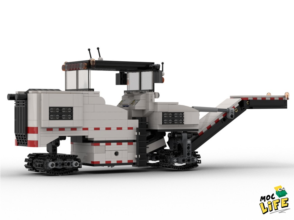 LEGO MOC Cold milling machine by MocLife | Rebrickable - Build with LEGO