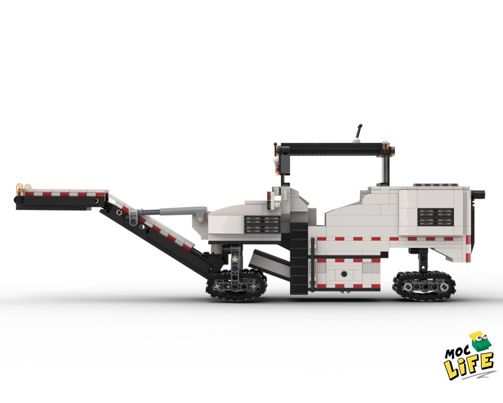 LEGO MOC Cold milling machine by MocLife | Rebrickable - Build with LEGO