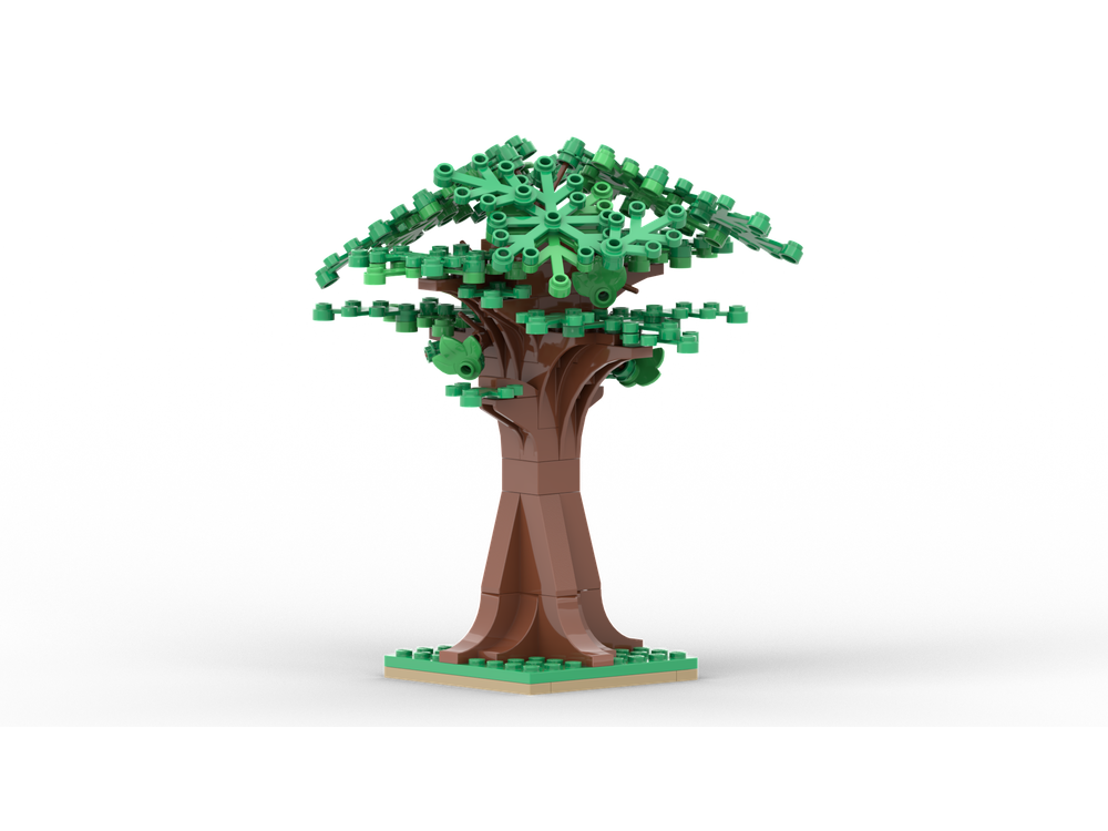 LEGO MOC-248940 Some Trees by longjuansilver | Rebrickable - Build with ...