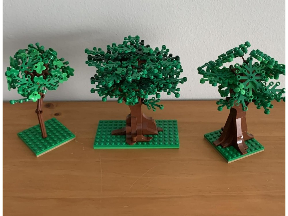 LEGO MOC-248940 Some Trees by longjuansilver | Rebrickable - Build with ...